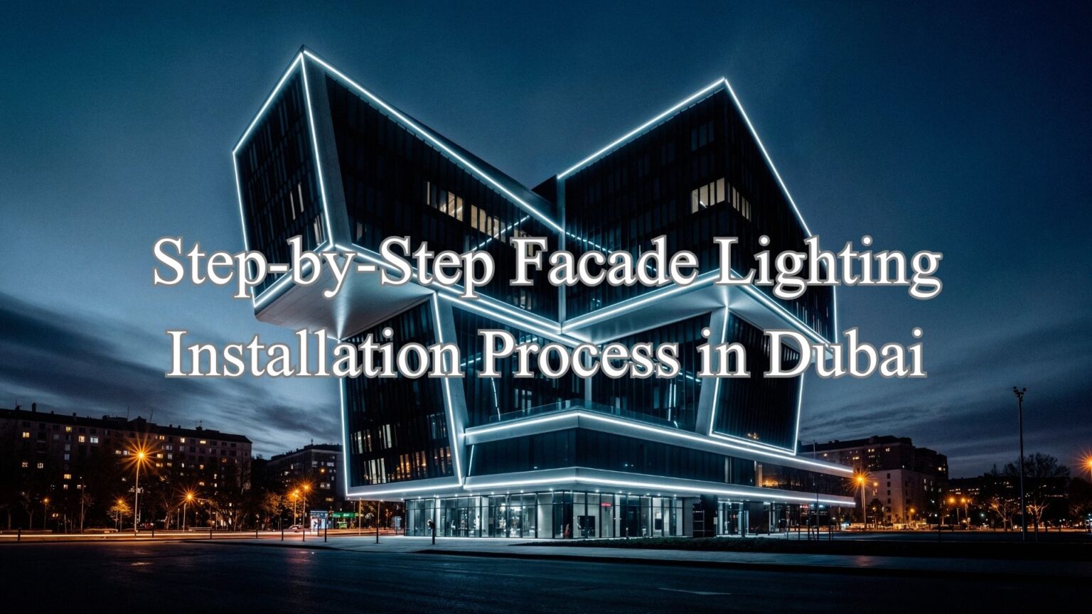 Dubai Facade Lighting Installation | Eurosec Process 2026
